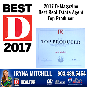 Iryna Mitchell - Top Producing DFW Realtor Won 2017 D-Magazine Best ...